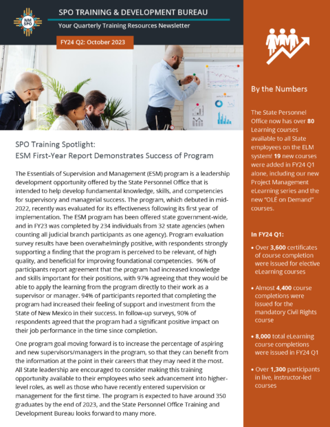 Learning and Development | NM SPO