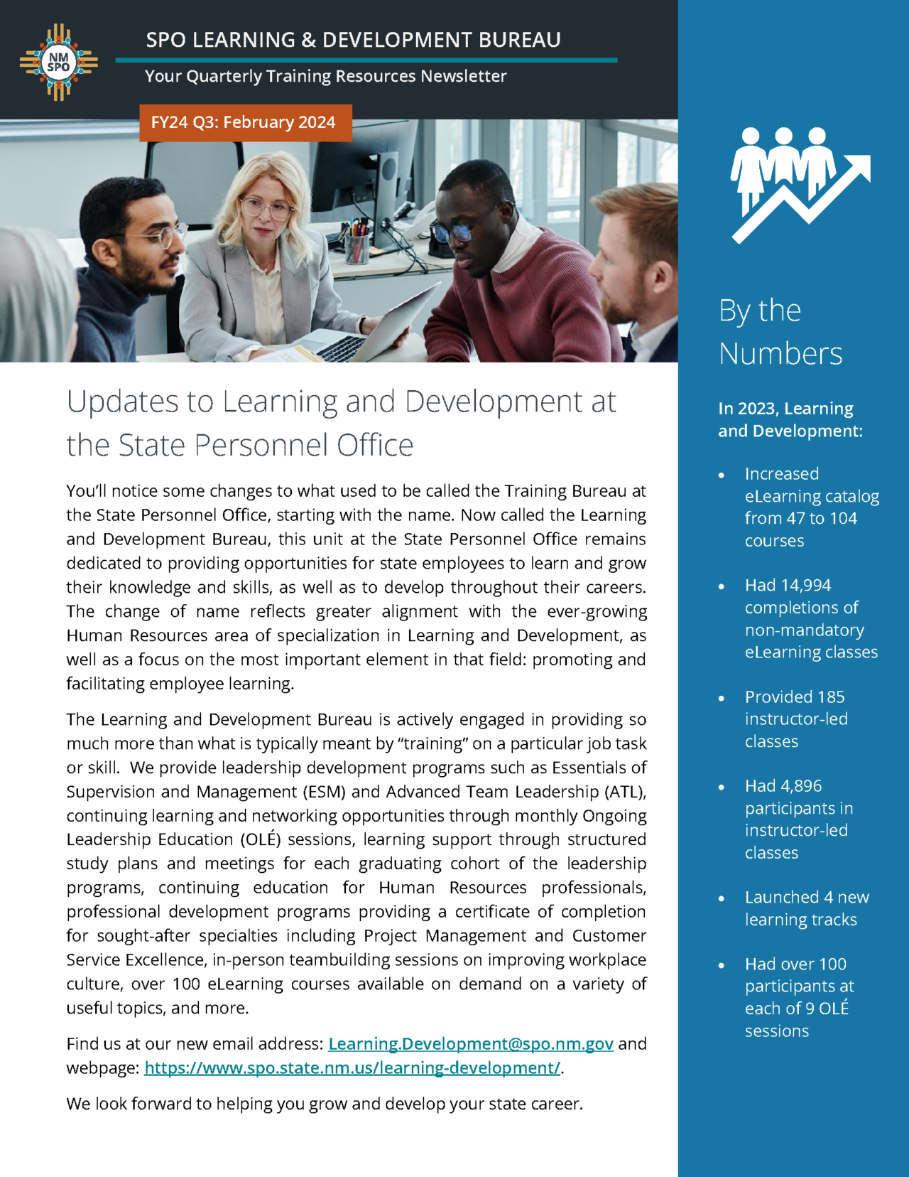 Learning and Development | NM SPO