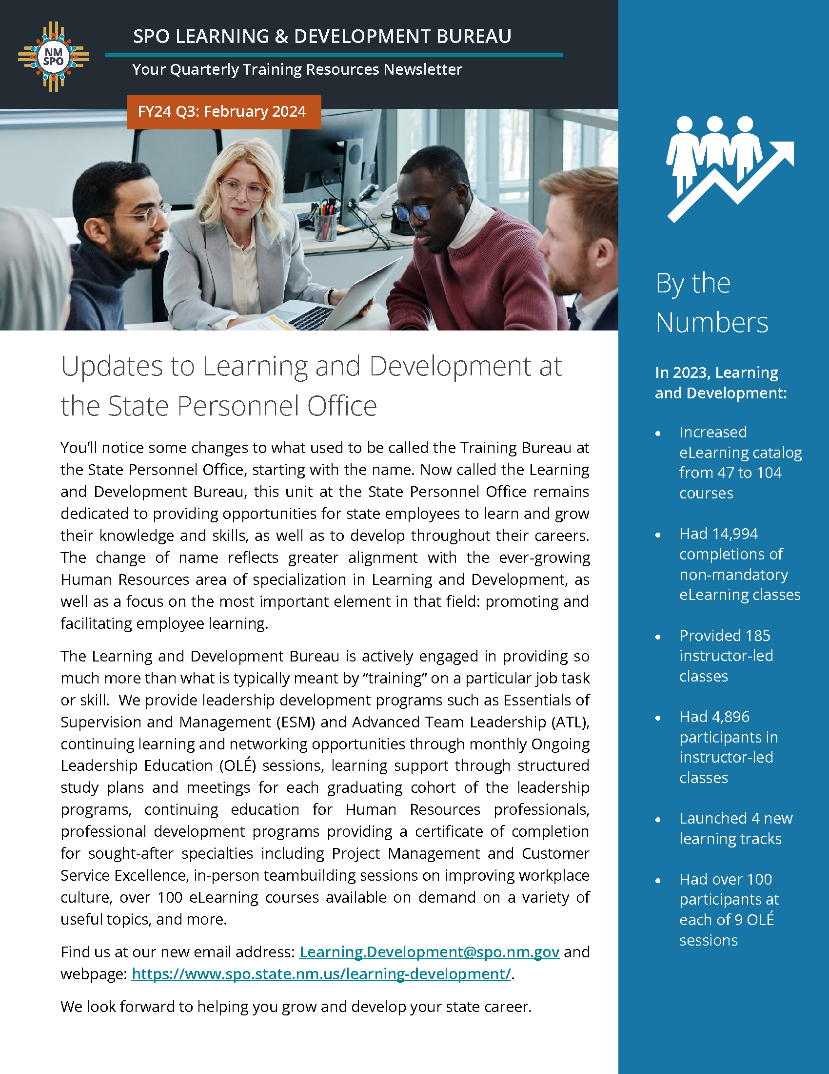 Learning and Development | NM SPO