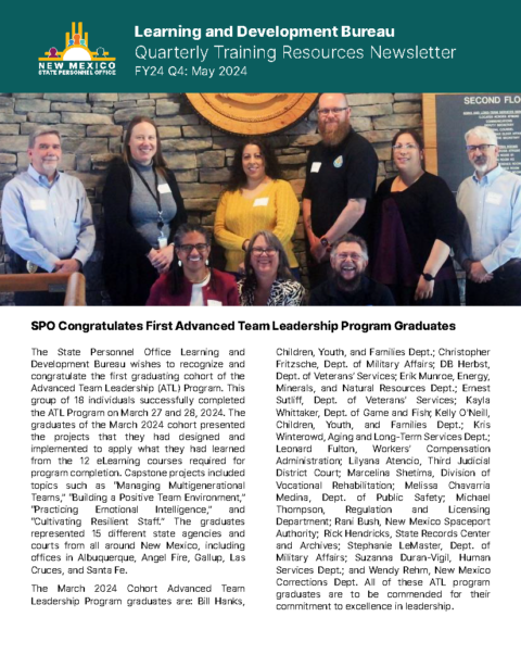 Learning and Development | NM SPO